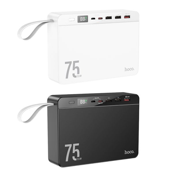 Hoco J94 22.5W 75000mAh Power Bank - Black | Goodstuff Australia