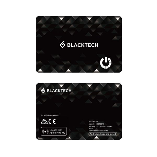 BLACKTECH Smart Card - Black | Goodstuff Australia