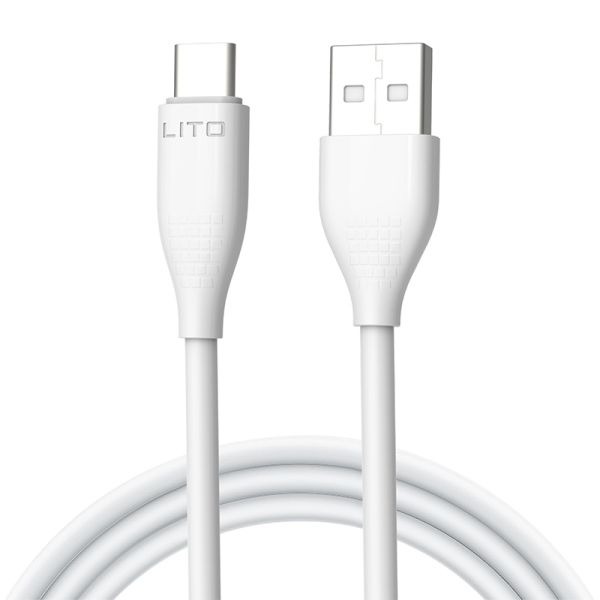 LITO LD03 USB-A To USB-C Liquid Silicone Fast Charging Cable 100cm - W ...