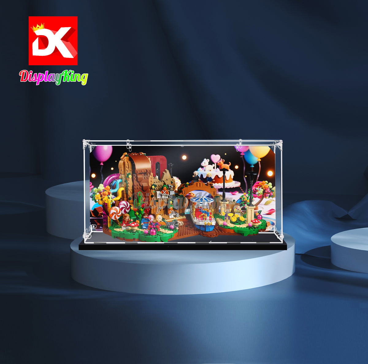 Display King -Acrylic display case with screw for LEGO® Willy Wonka ...