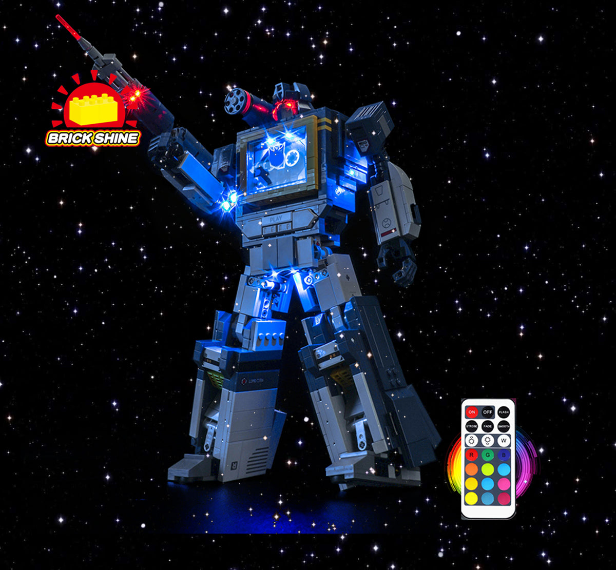 Brick Shine GC Light Kit for LEGO® Transformers: Soundwave 10358 ...