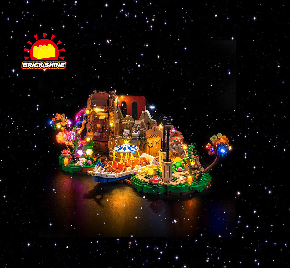 Brick Shine GC Light Kit for LEGO® willy Wonka & the chocolate Factory ...