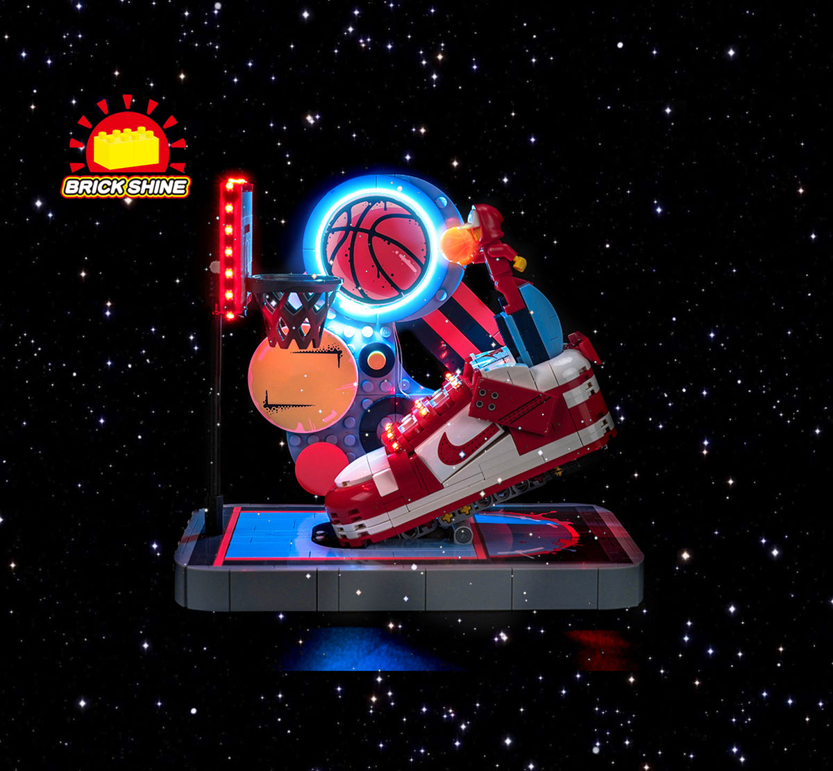 Brick Shine GC Light Kit for LEGO® mike Dunk Trickshot 43021 ...
