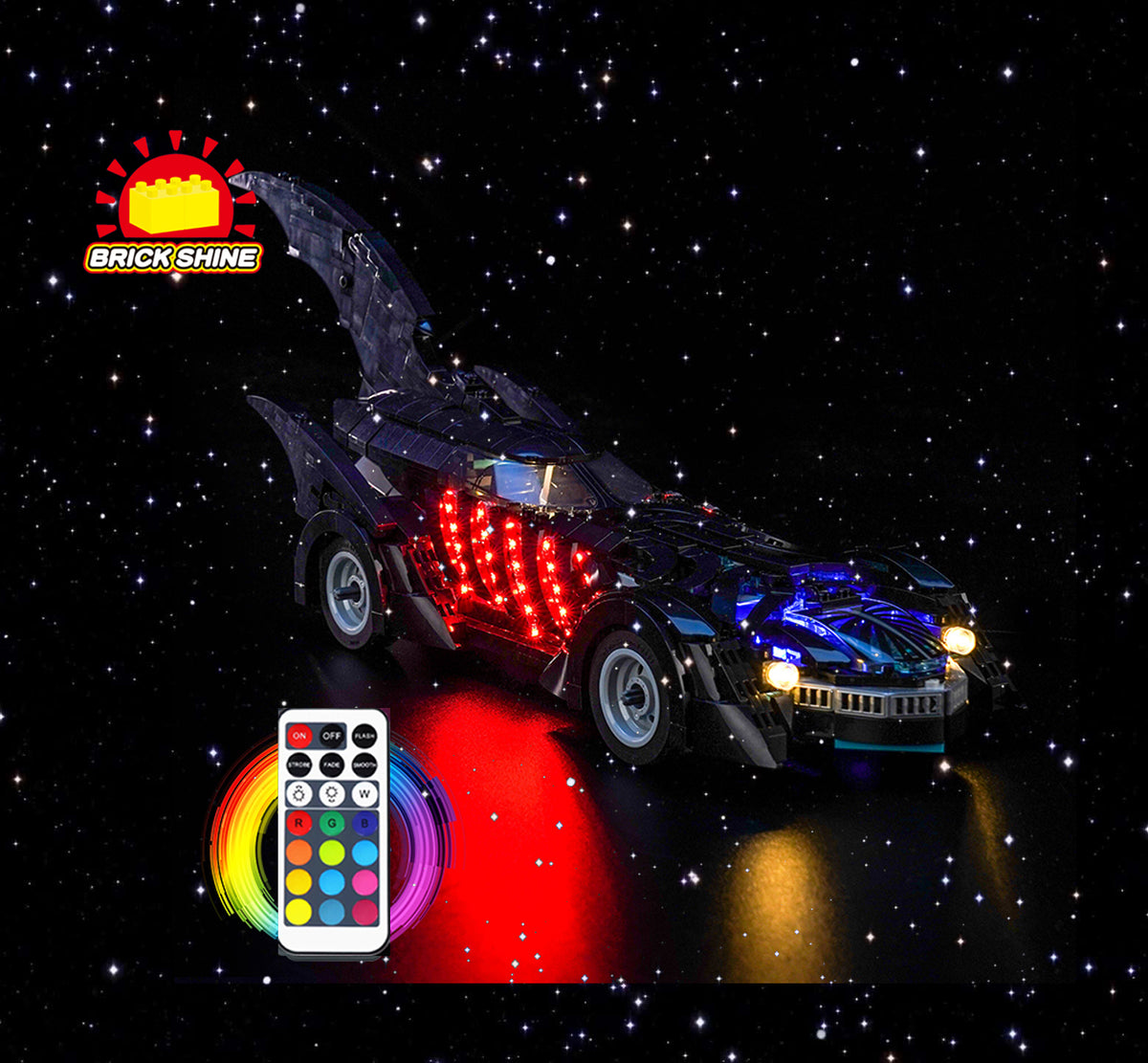 Brick Shine GC Light Kit for LEGO® Batman Forever Batmobile 76304 ...