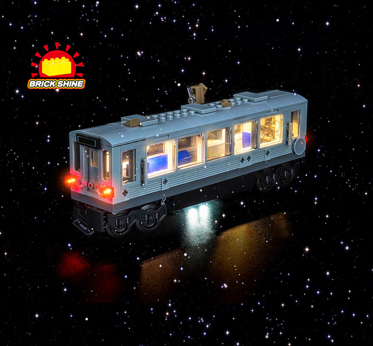 Brick Shine GC Light Kit for LEGO® Spider-Man vs. Doc Ock Subway Train ...