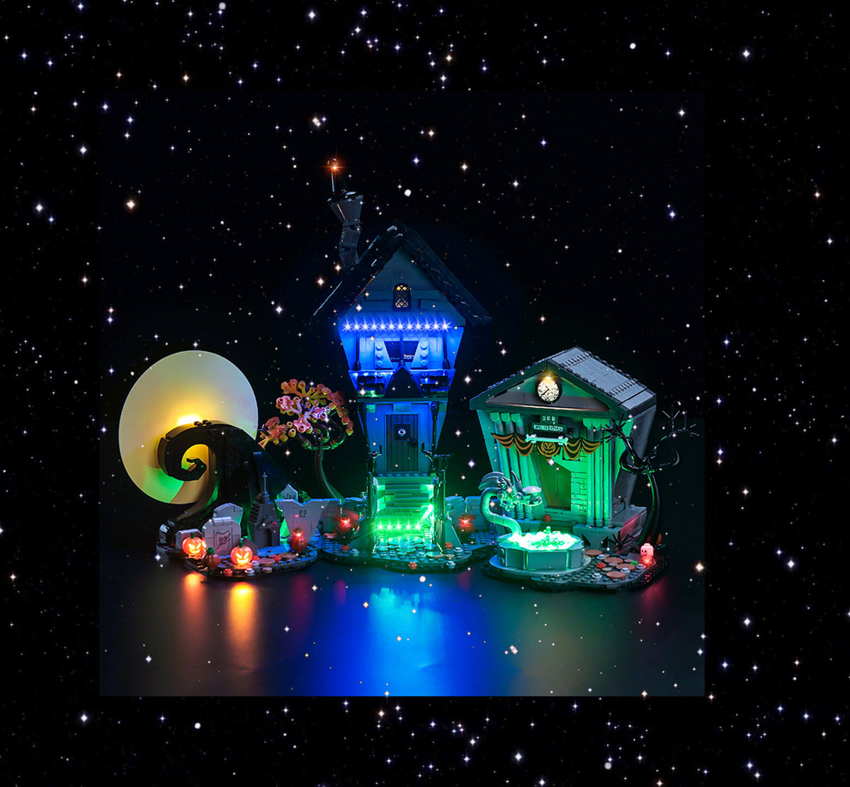 Brick Shine - Light Kit for LEGO® Tim Burton's The Nightrare Defore Ch ...