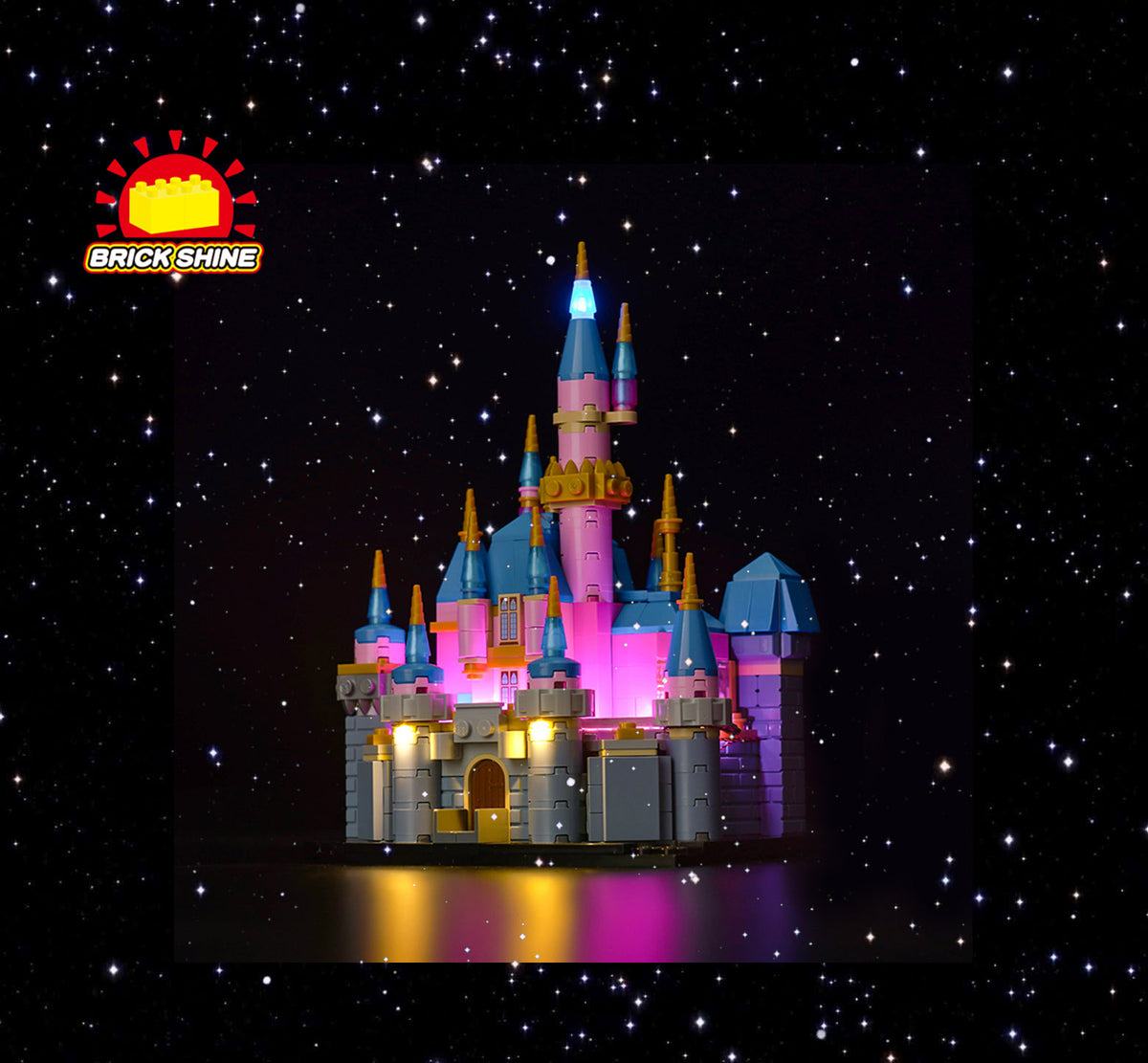 Brick Shine - Light Kit for LEGO® Mini Disney Sleeping Beauty Castle 4 ...
