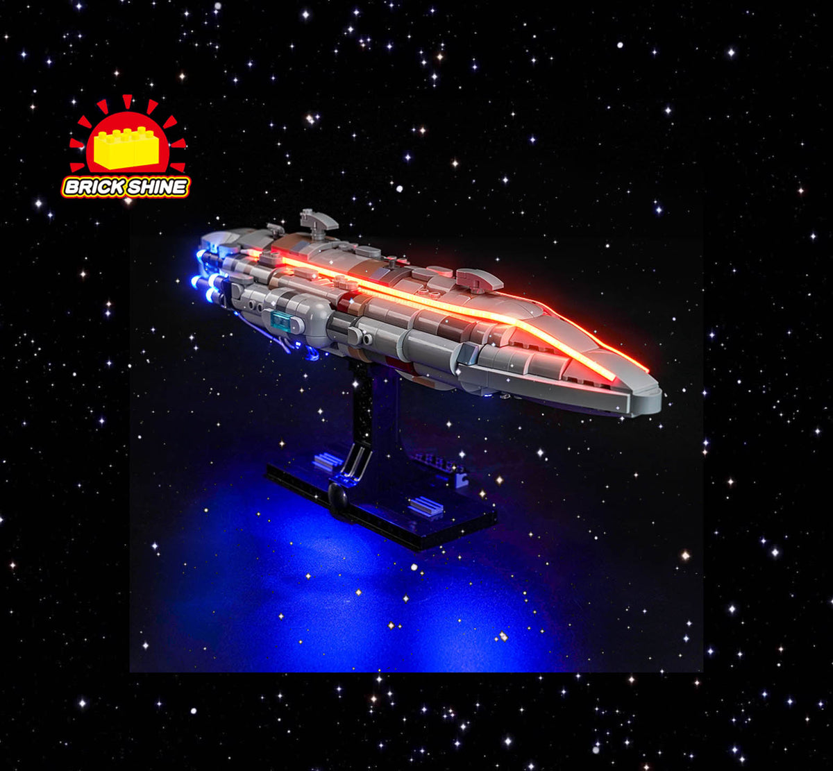 Brick Shine - Light Kit for LEGO® Home One Starcruiser 75405 ...