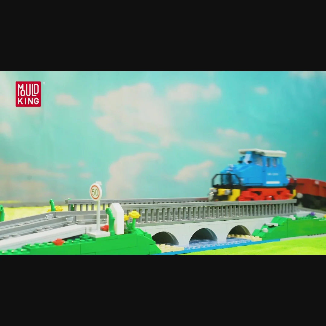 Mould King 12038 ESU KG2300 Diesel Locomotive Building Set | 1,117 Pcs ...