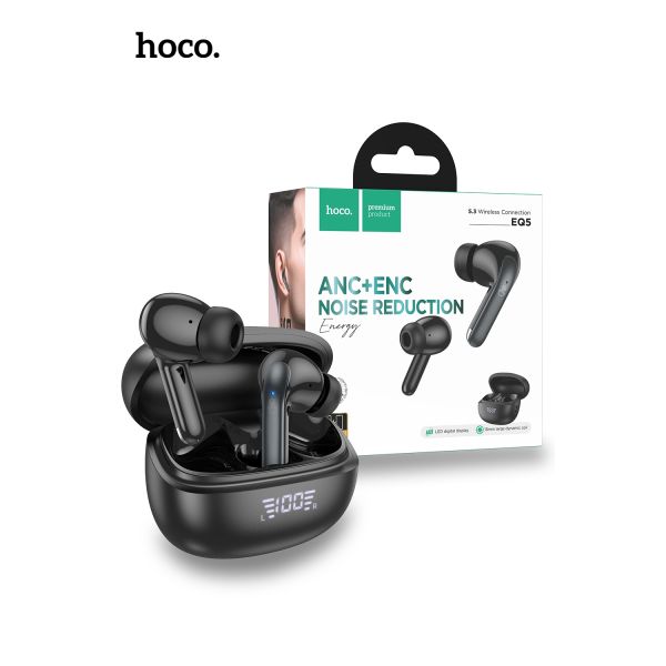 Hoco EQ5 Energy ANC ENC Noise Cancelling True Wireless Bluetooth Heads ...