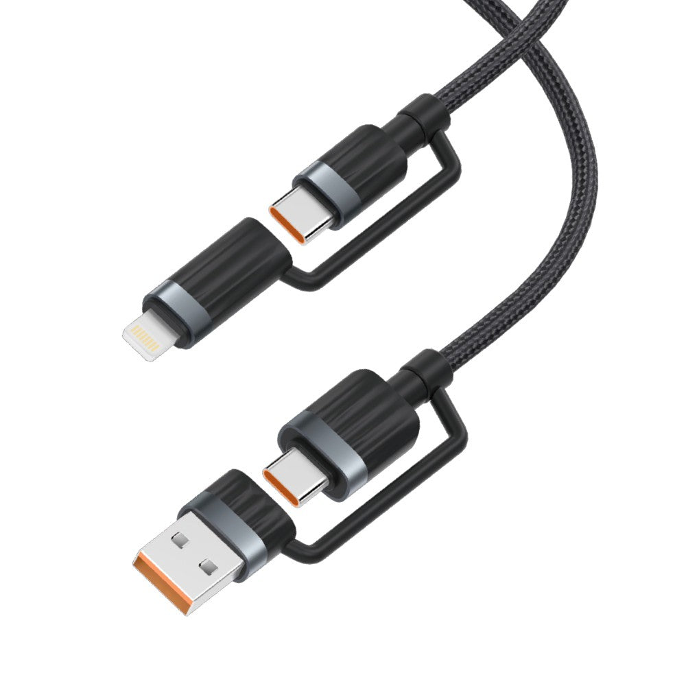 iQuick TransWire I Series 4 in 1 Charging Date Cable 1.2m | Goodstuff ...