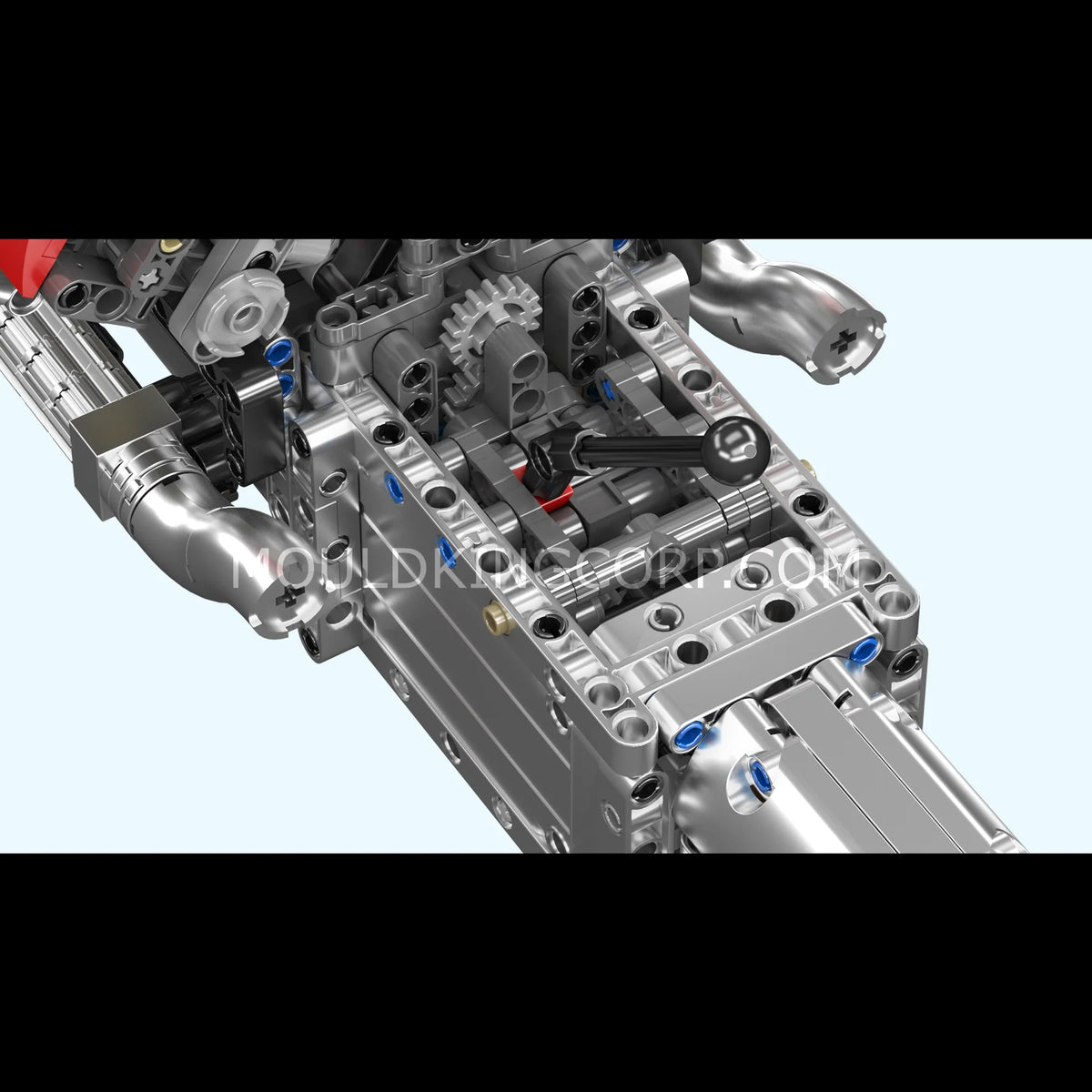 Mould King 10203 M Power V8 Engine & Gearbox Building Set | 1,169 Pcs ...