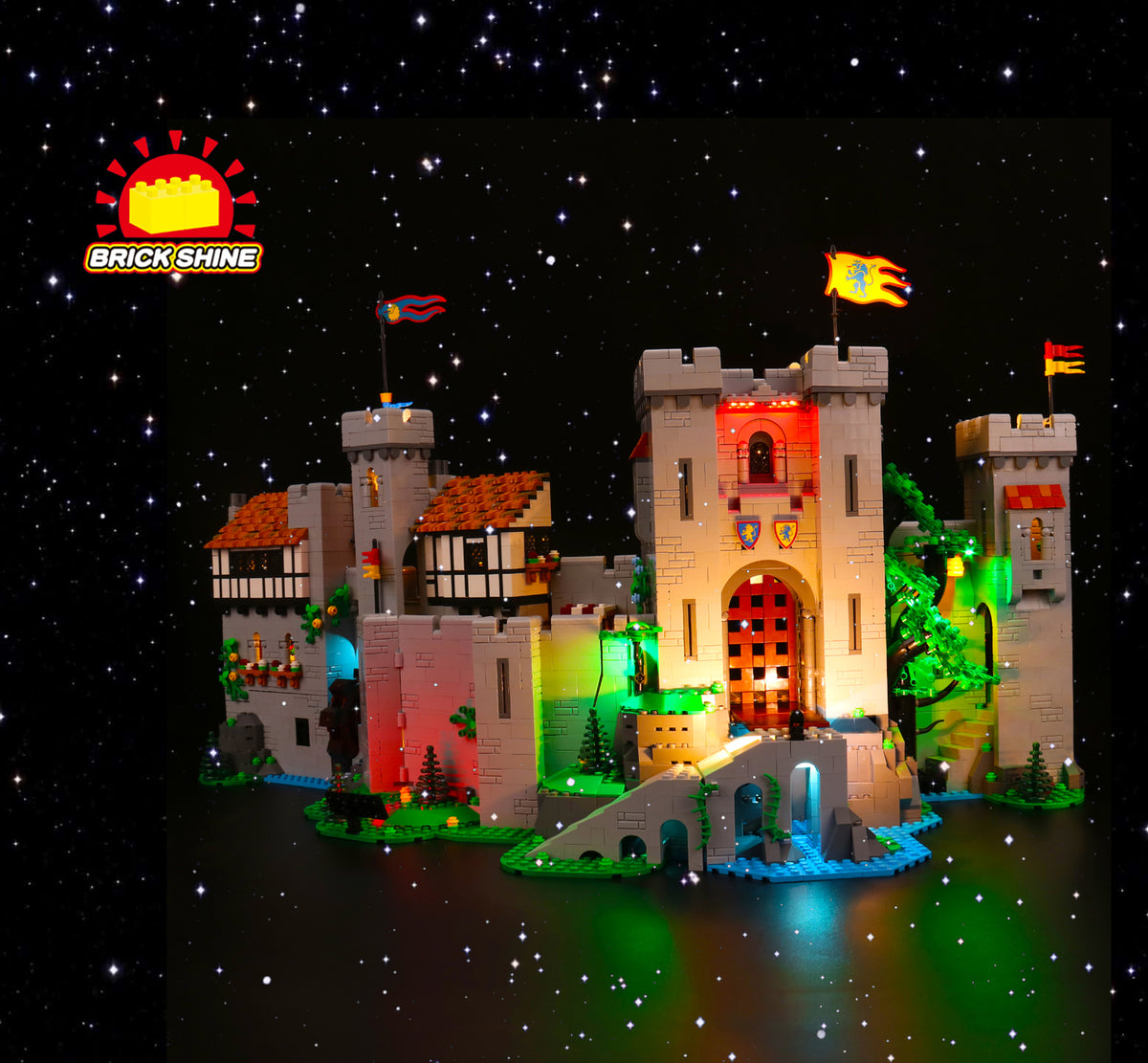 Brick Shine - Light kit for LEGO® Lion Knights' Castle 10305 ...